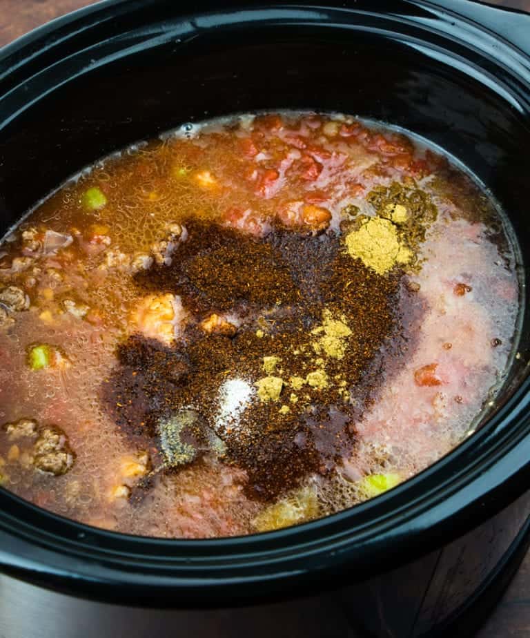 The Best Crock Pot Chili (+Video) - The Country Cook