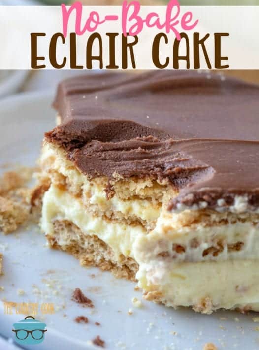 Eclair Cake - The Country Cook