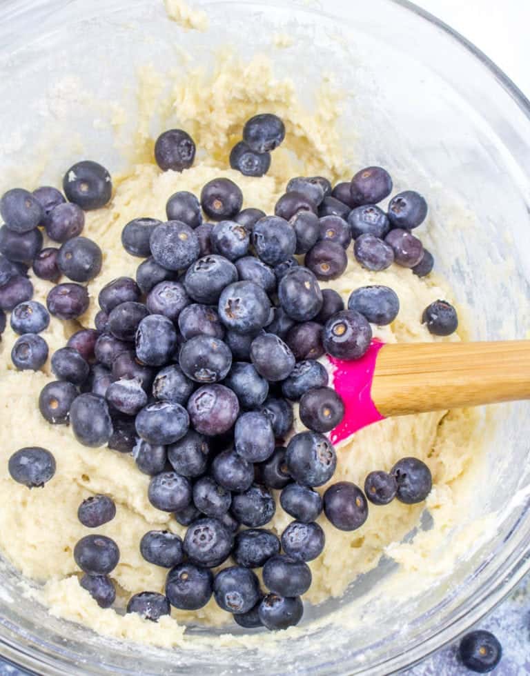 Biscuit Blueberry Cake with Bisquick - The Country Cook