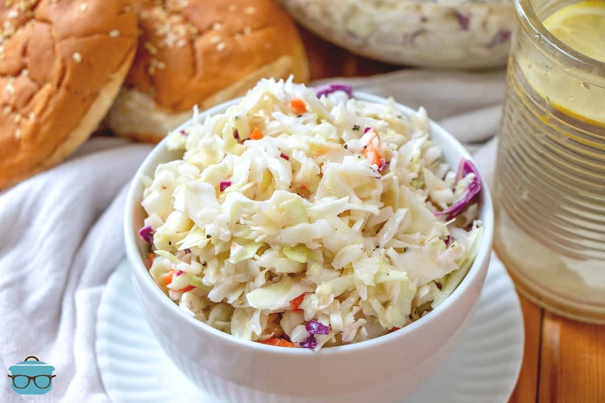 The Best Southern Colelsaw (+Video) - The Country Cook
