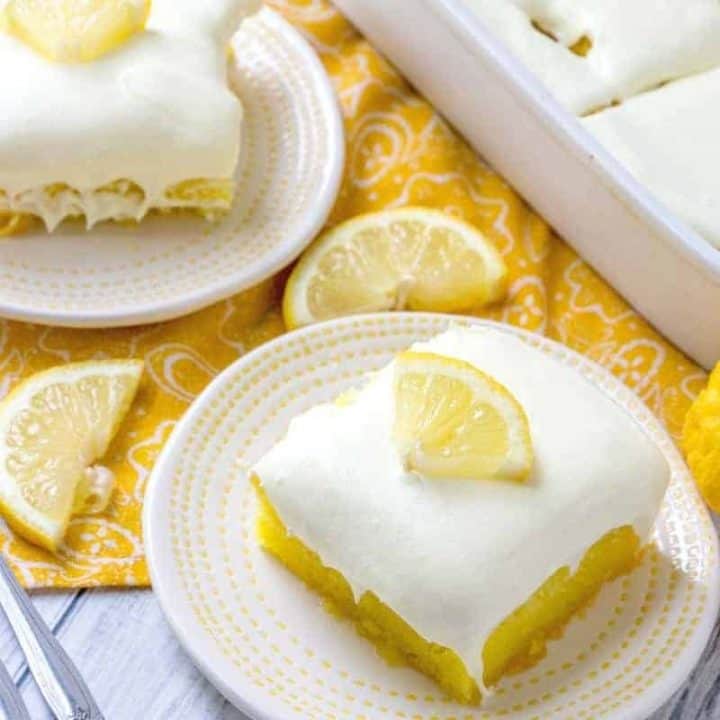 LEMON DROP CAKE (+Video) - The Country Cook