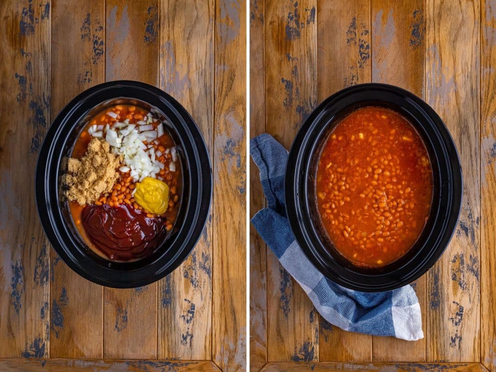Crock Pot Baked Beans - The Country Cook