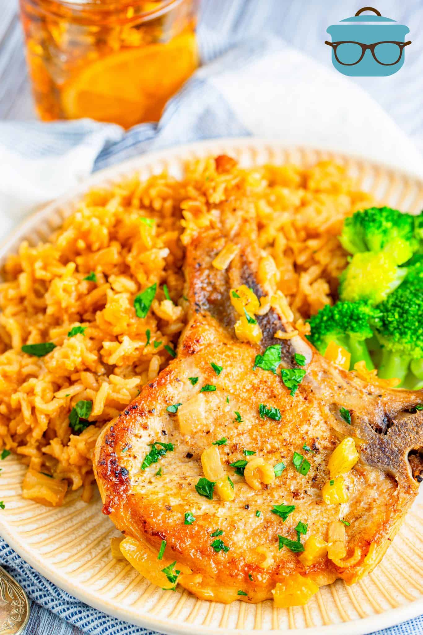 Baked Pork Chops and Rice - The Country Cook