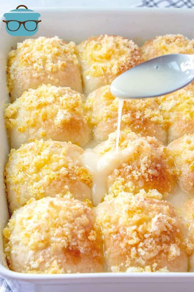 Easy Glazed Orange Rolls - The Country Cook