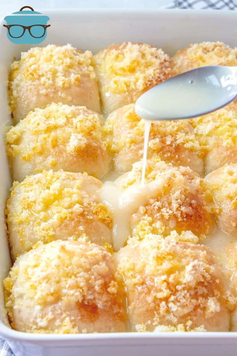 Easy Glazed Orange Rolls - The Country Cook