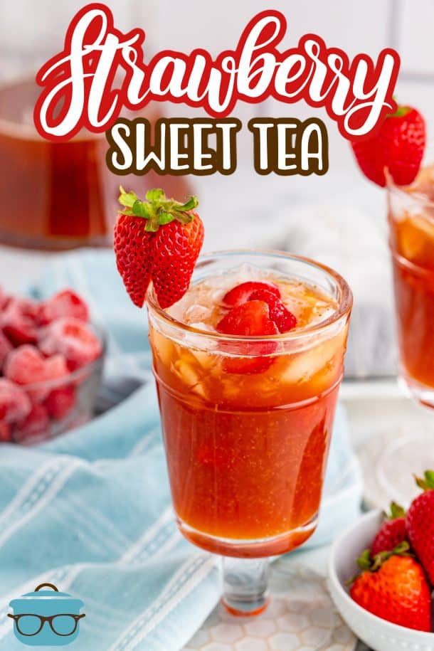 Strawberry Sweet Tea - The Country Cook