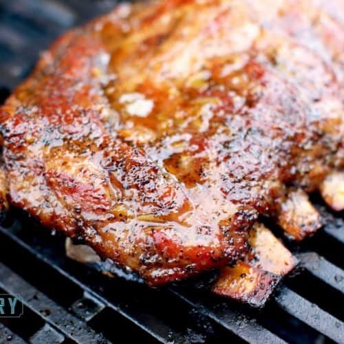 Grilled Honey Orange Ribs - The Country Cook
