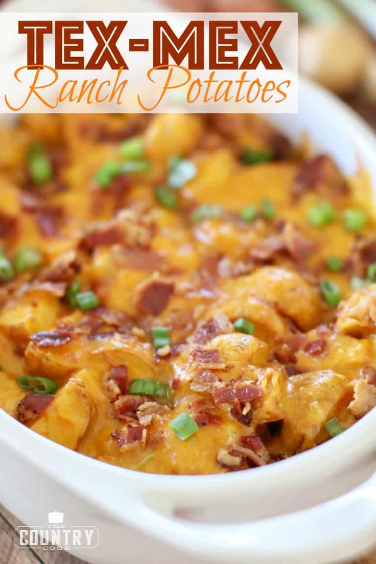 Tex Mex Ranch Potatoes - The Country Cook