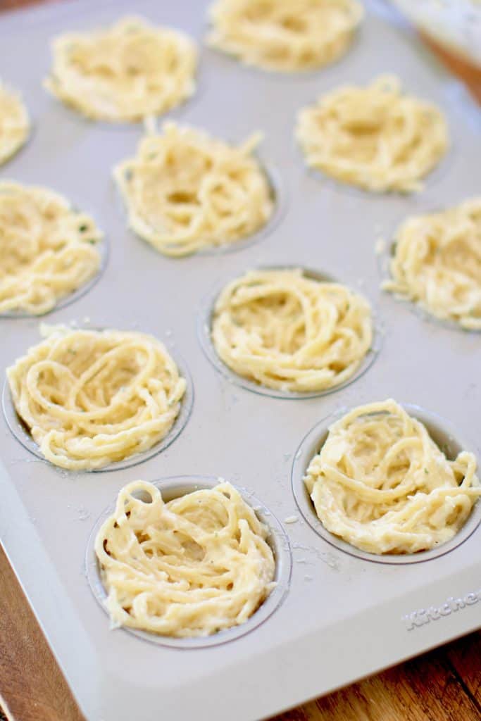 Spaghetti "Cupcakes" - The Country Cook