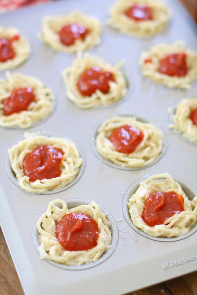 Spaghetti "Cupcakes" - The Country Cook