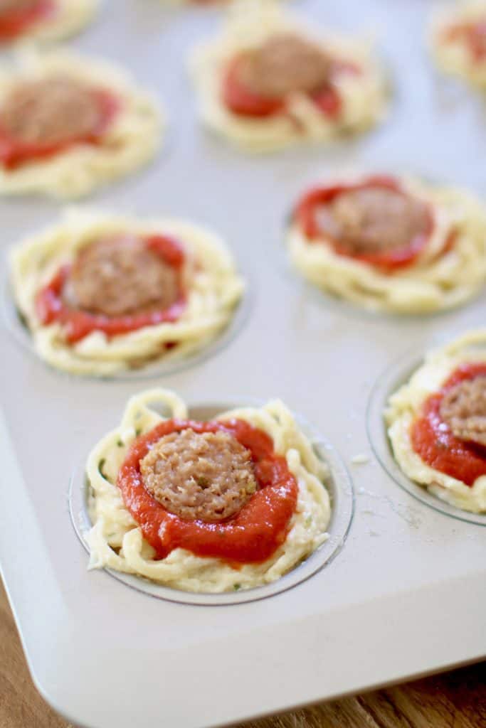 Spaghetti "Cupcakes" - The Country Cook