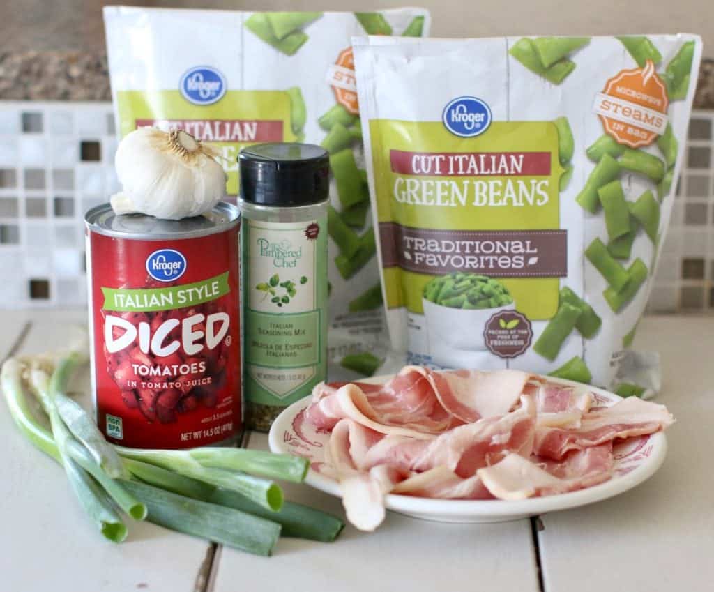 Italian Green Beans - The Country Cook