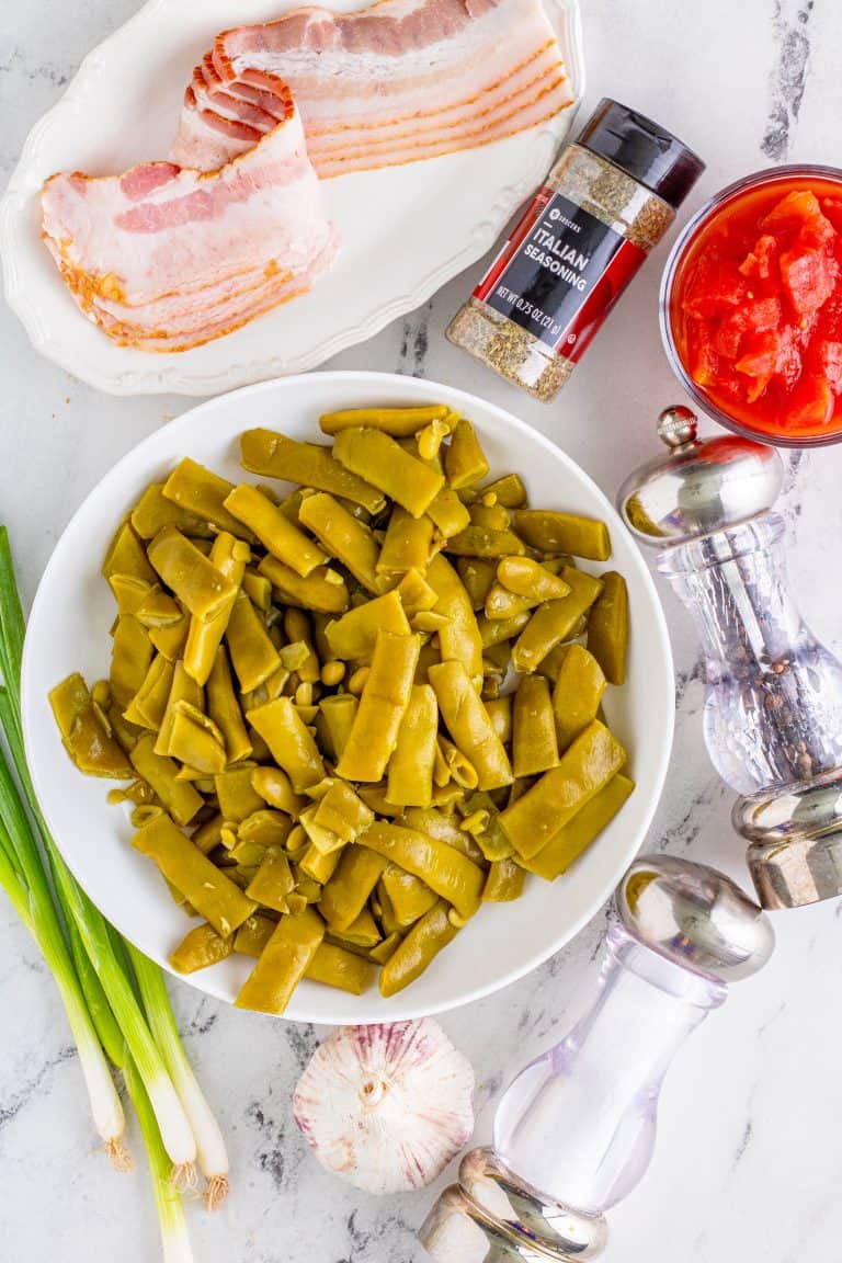 Italian Green Beans - The Country Cook
