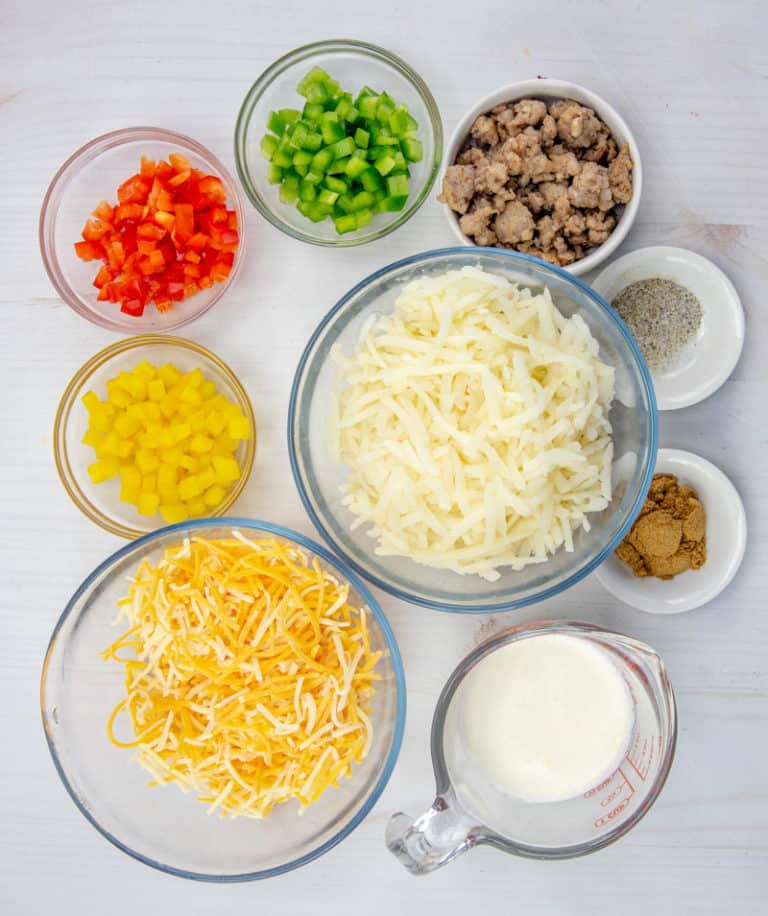 Texas Breakfast Hash Brown Casserole - The Country Cook