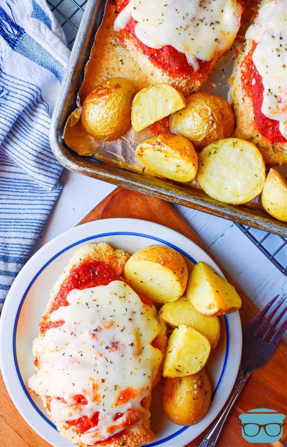 Sheet Pan Chicken Parmesan - The Country Cook