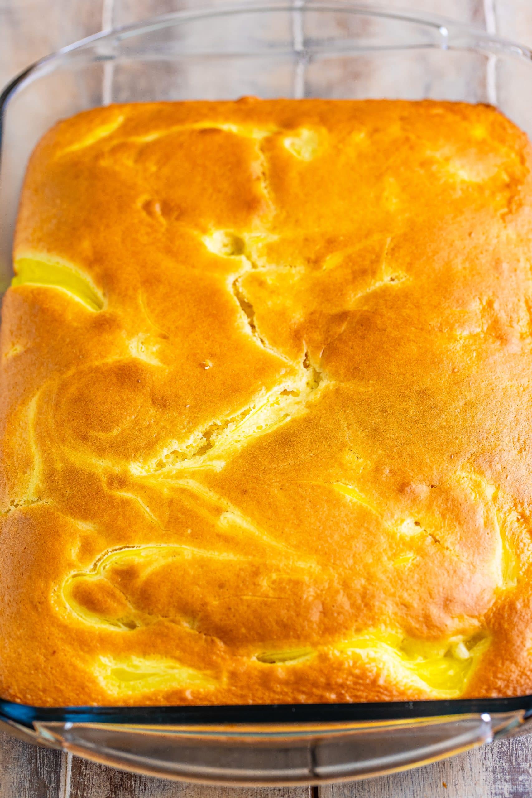 Lemon Dream Cake - The Country Cook