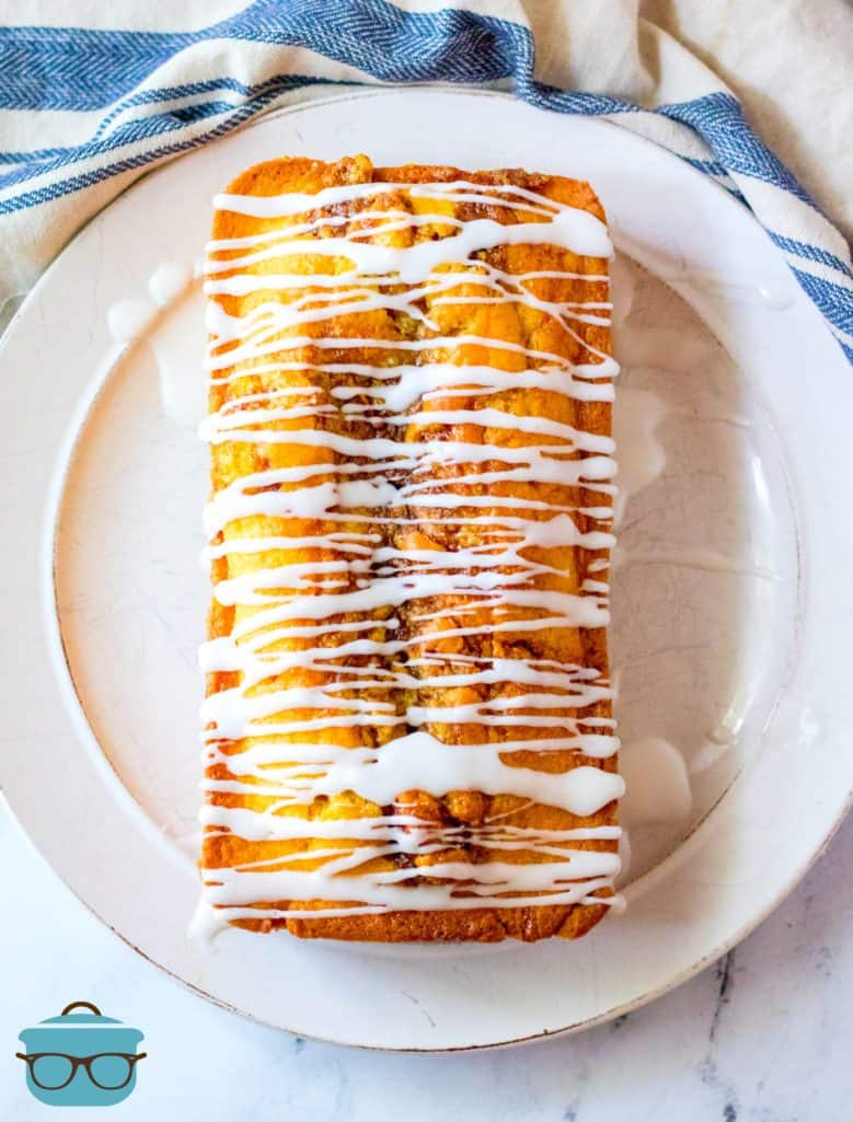 Easy Cinnamon Roll Bread - The Country Cook