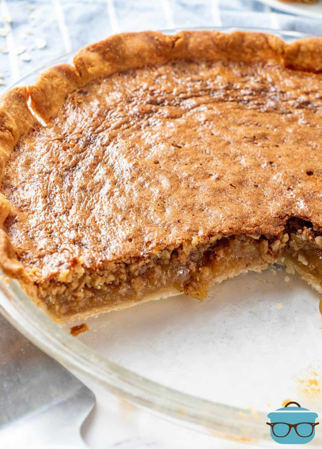 Grandma's Oatmeal Pie - The Country Cook