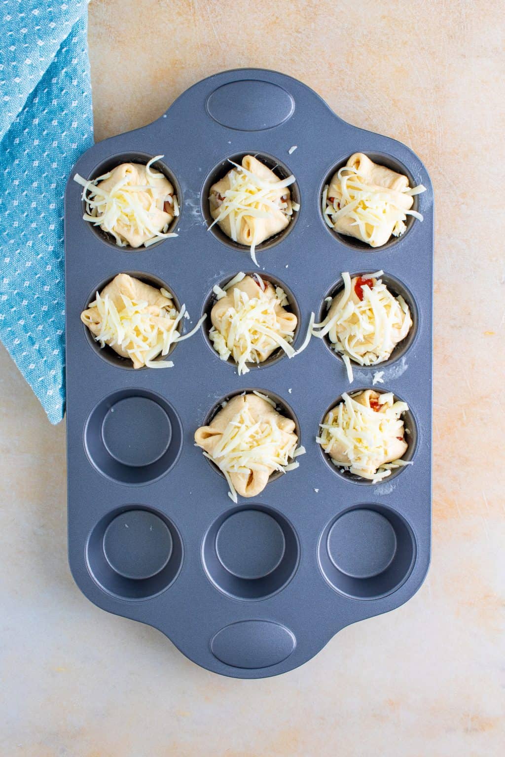 Chicken Parmesan Cups - The Country Cook
