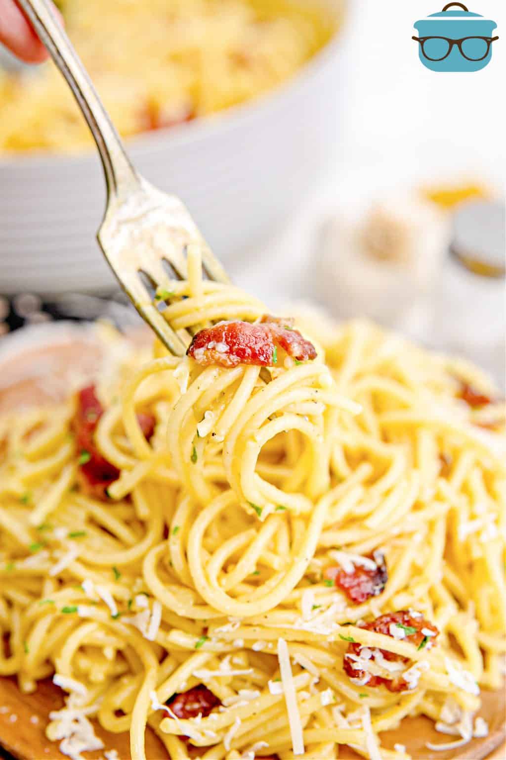 Bacon Carbonara - The Country Cook