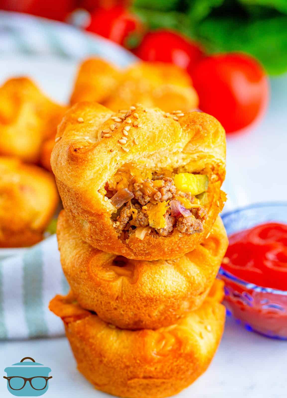 Easy Cheeseburger Cups - The Country Cook