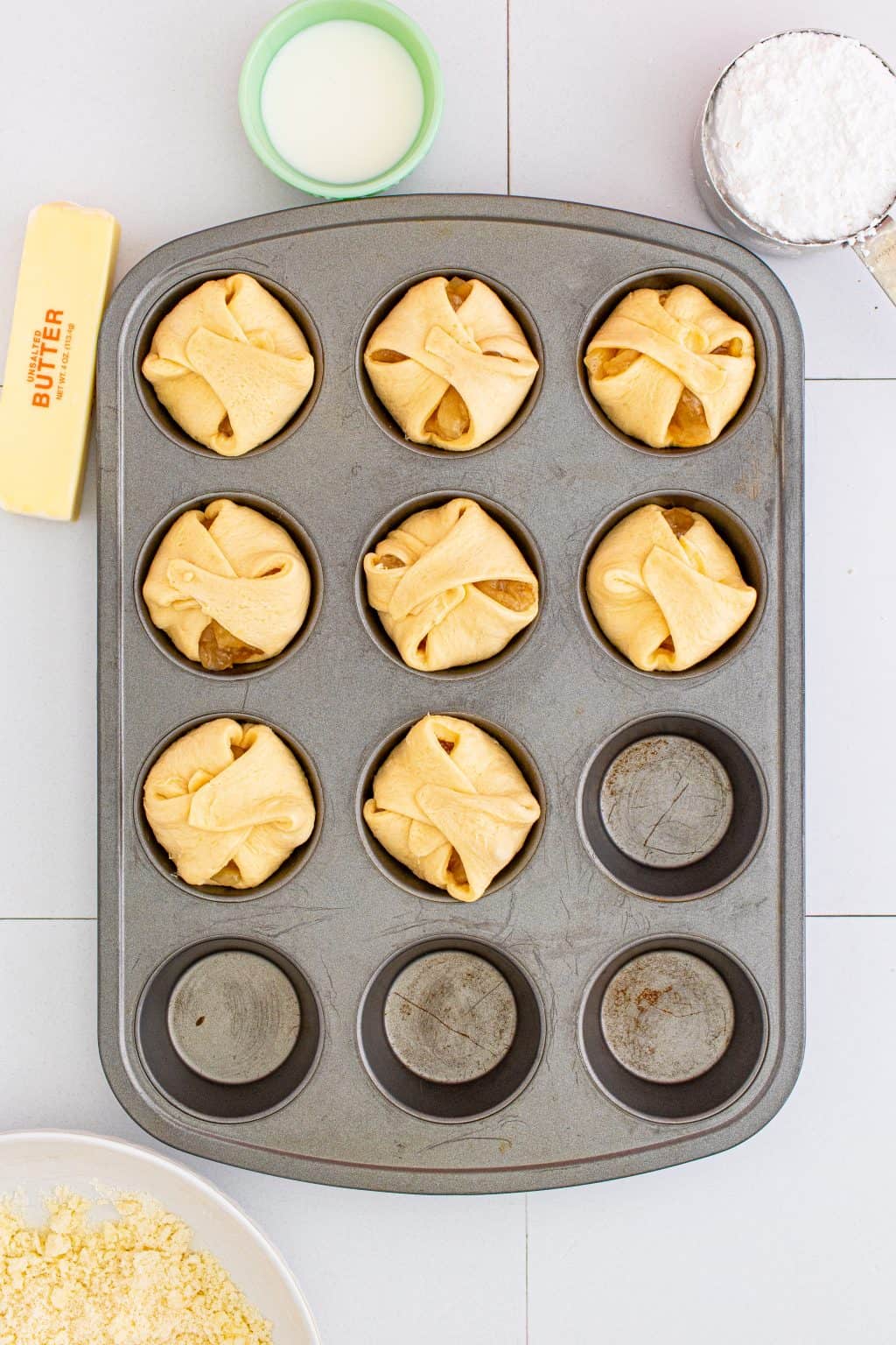 Easy Apple Pie Cups - The Country Cook
