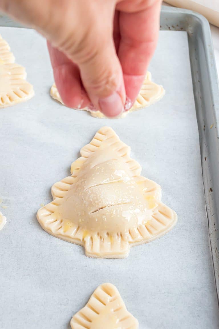 Christmas Tree Hand Pies - The Country Cook
