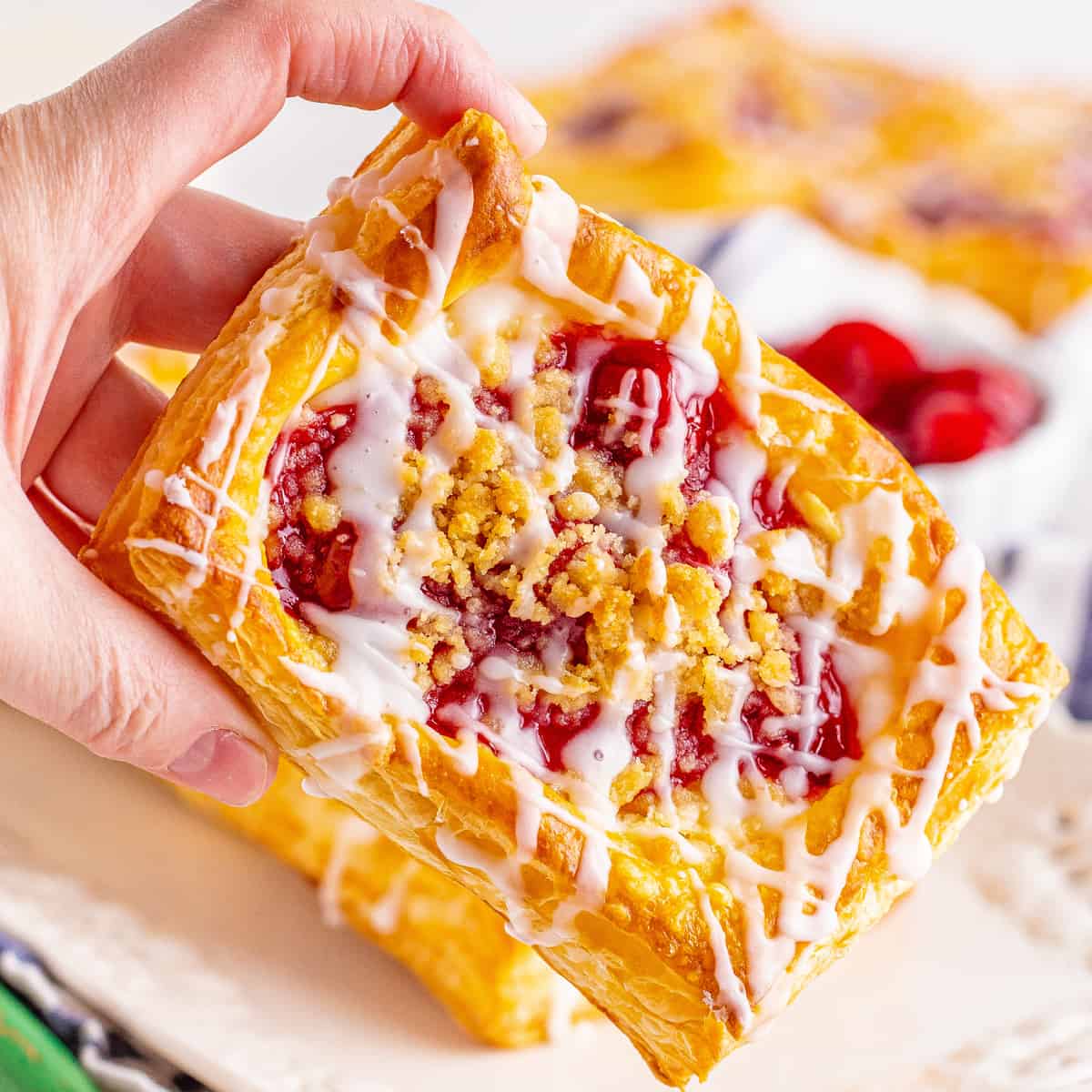 Puff Pastry Apple Pies - The Country Cook