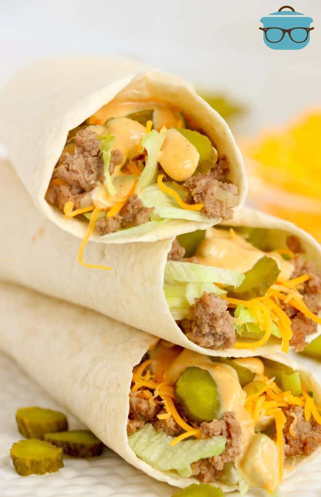 Big Mac Wraps - The Country Cook