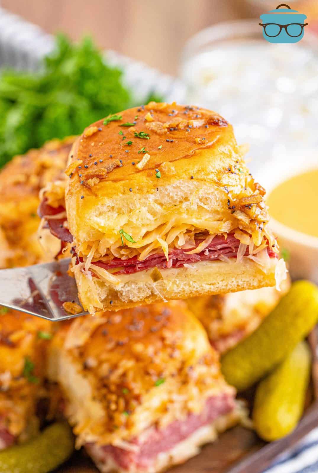 Reuben Sliders - The Country Cook