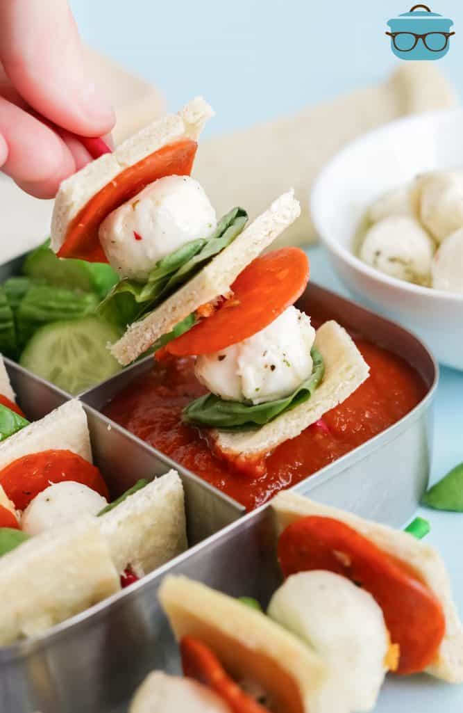 Pizza Kabobs - The Country Cook