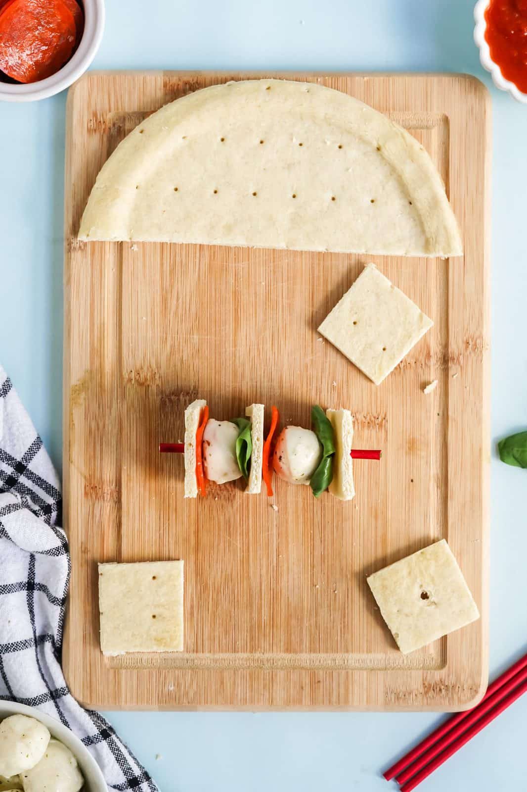Pizza Kabobs - The Country Cook
