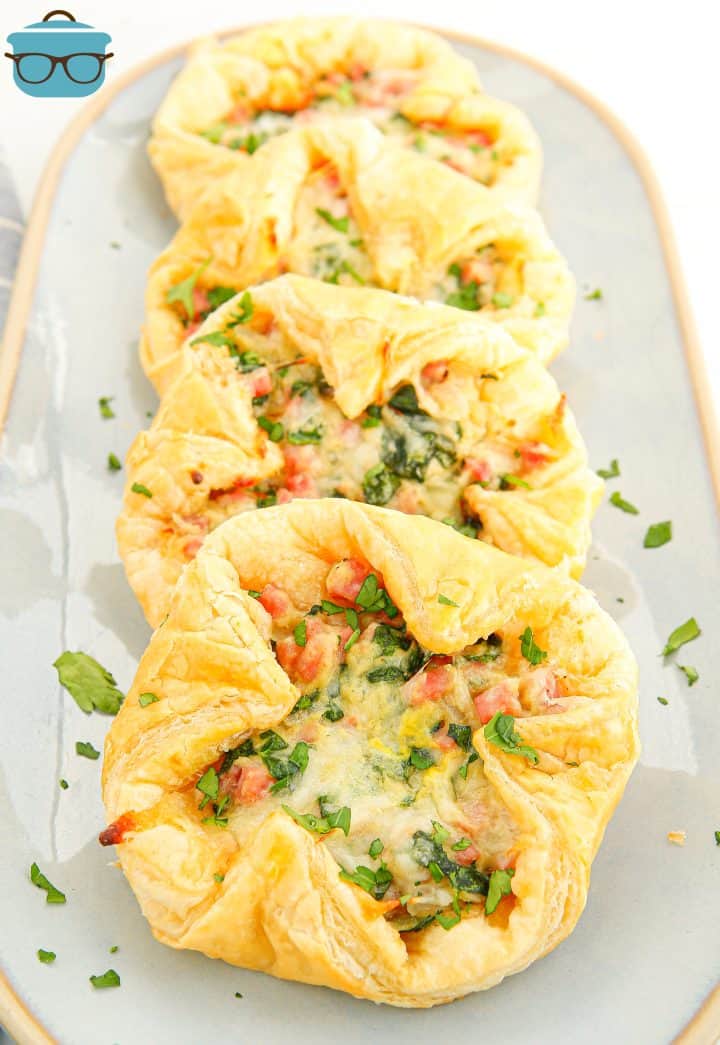 Baked Ham and Cheese Squares - The Country Cook