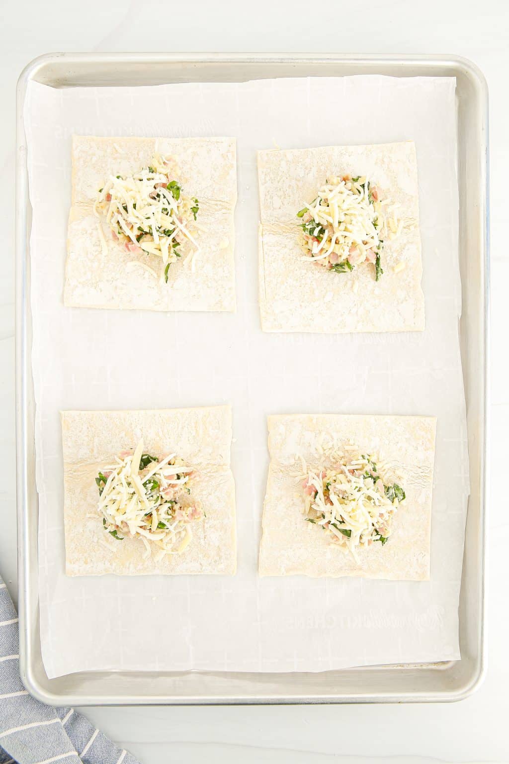 Baked Ham and Cheese Squares - The Country Cook