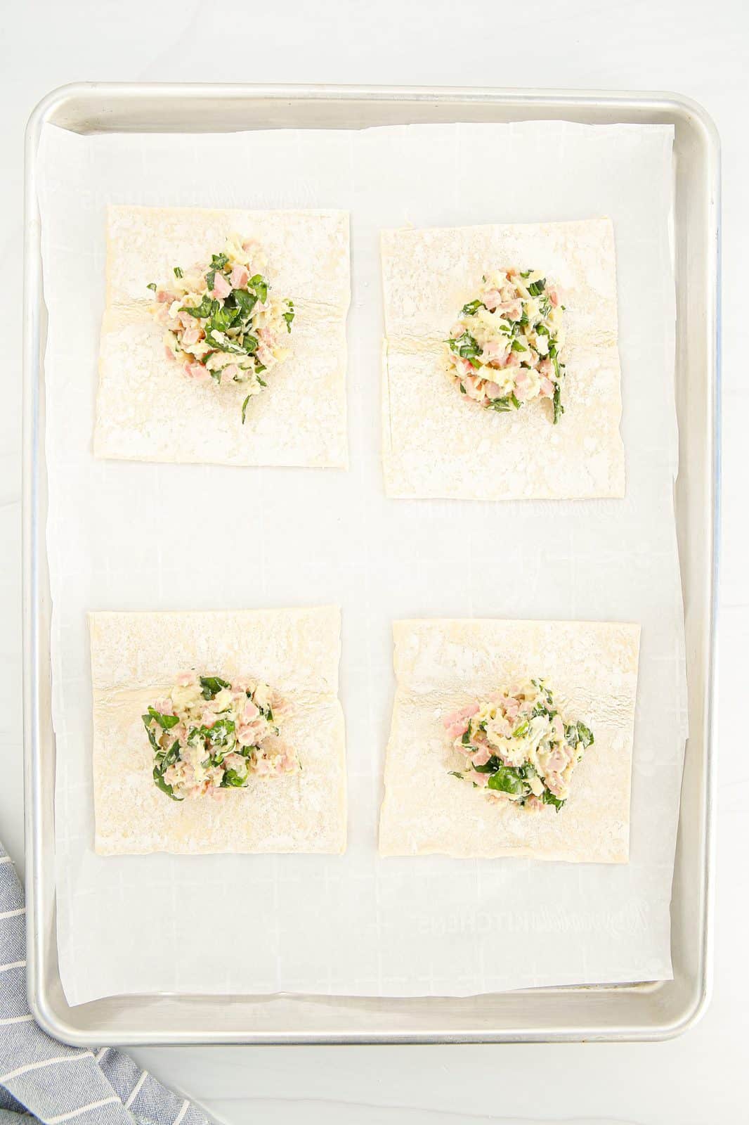 Baked Ham and Cheese Squares - The Country Cook