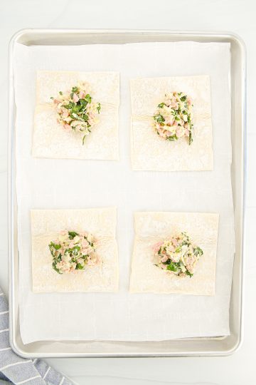 Baked Ham and Cheese Squares - The Country Cook