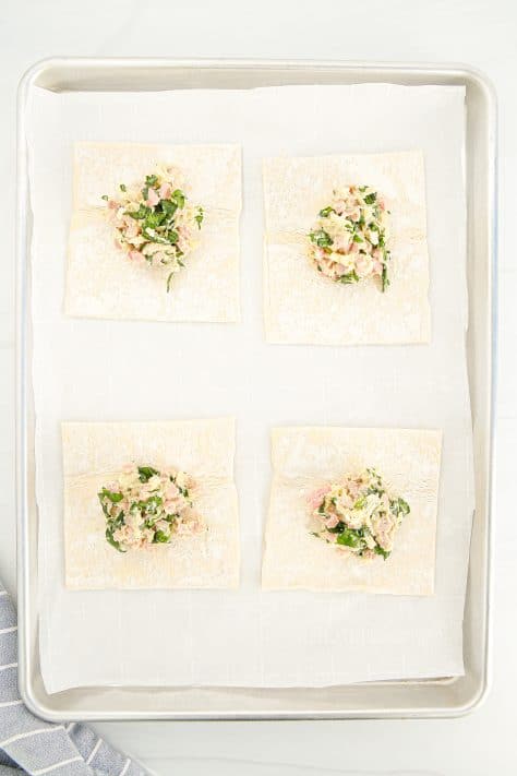 Baked Ham and Cheese Squares - The Country Cook