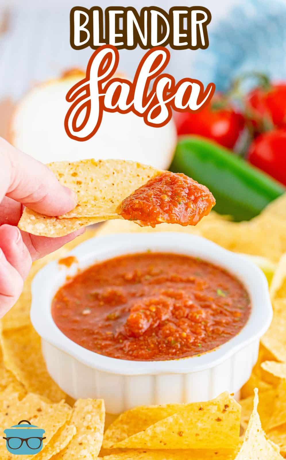 Blender Salsa The Country Cook