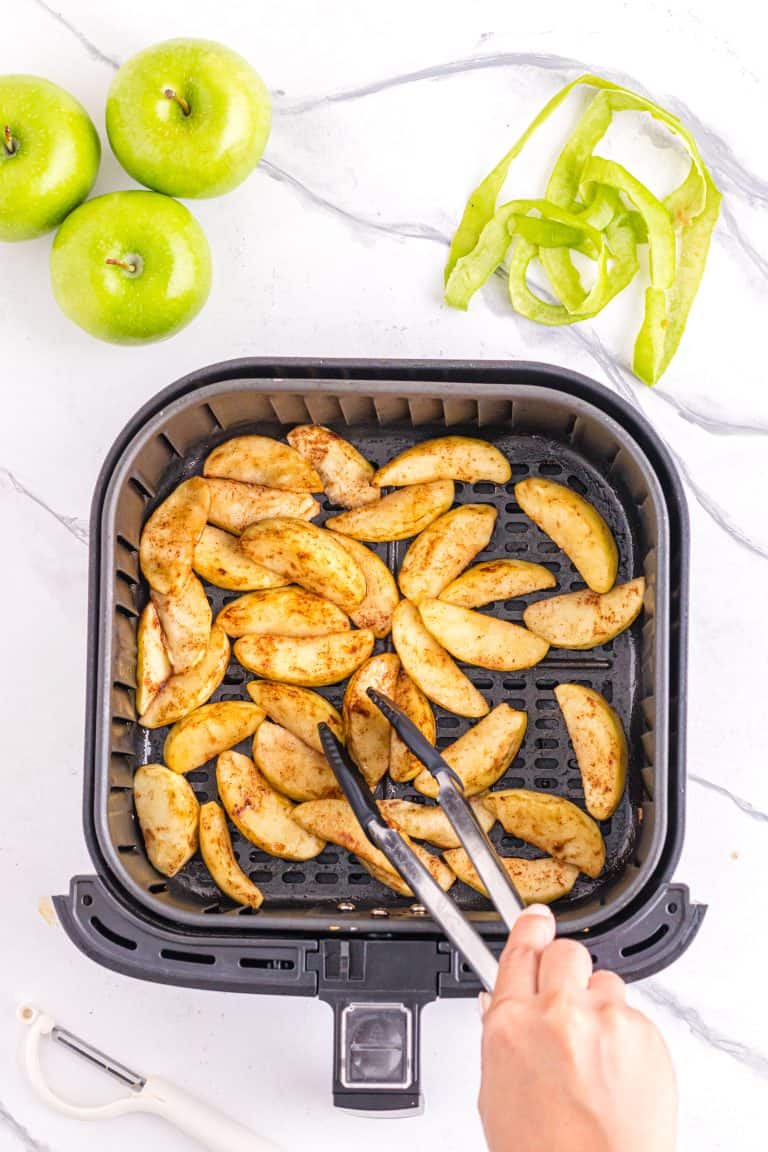 Air Fryer Fried Apples - The Country Cook