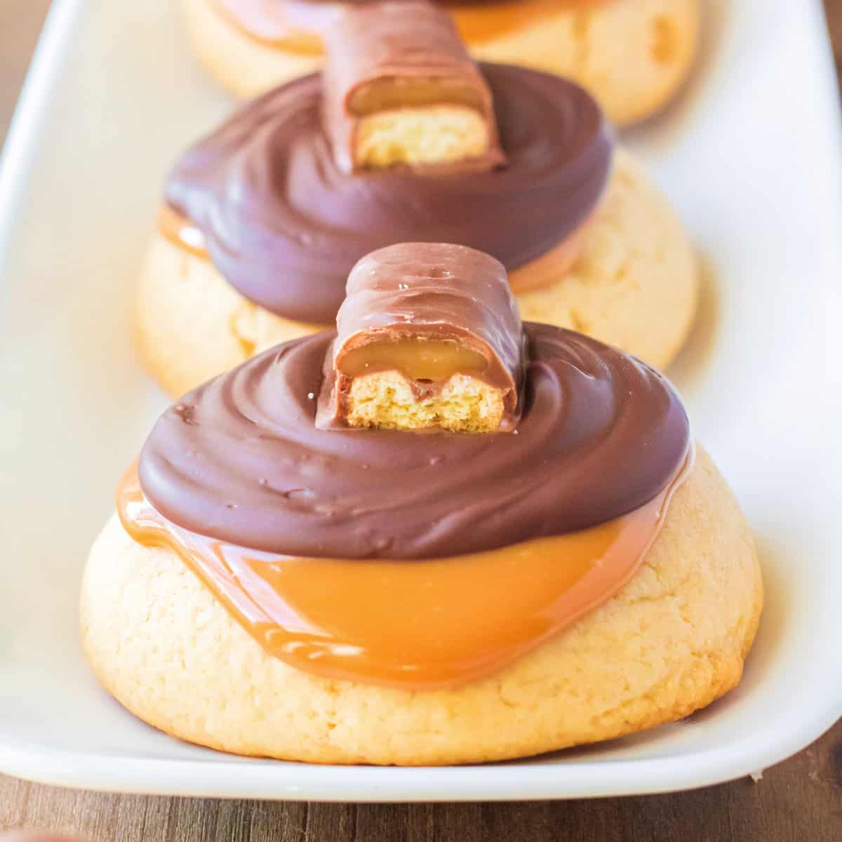 Twix Cookies - The Country Cook