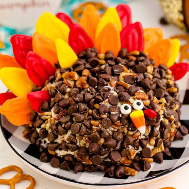 Turkey Dessert Cheeseball - The Country Cook