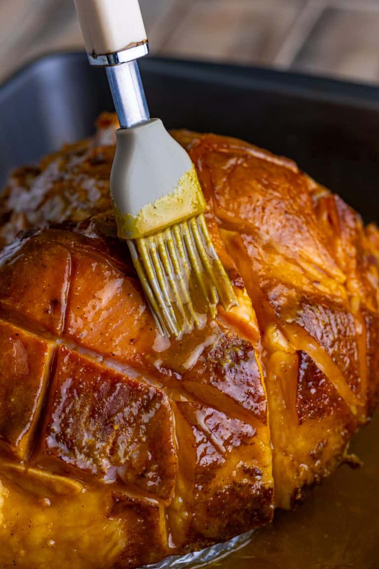 Brown Sugar Glazed Ham - The Country Cook