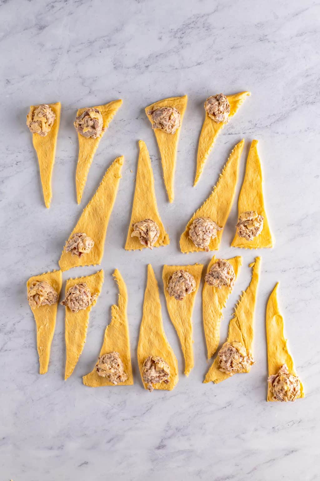 French Dip Crescent Puffs - The Country Cook