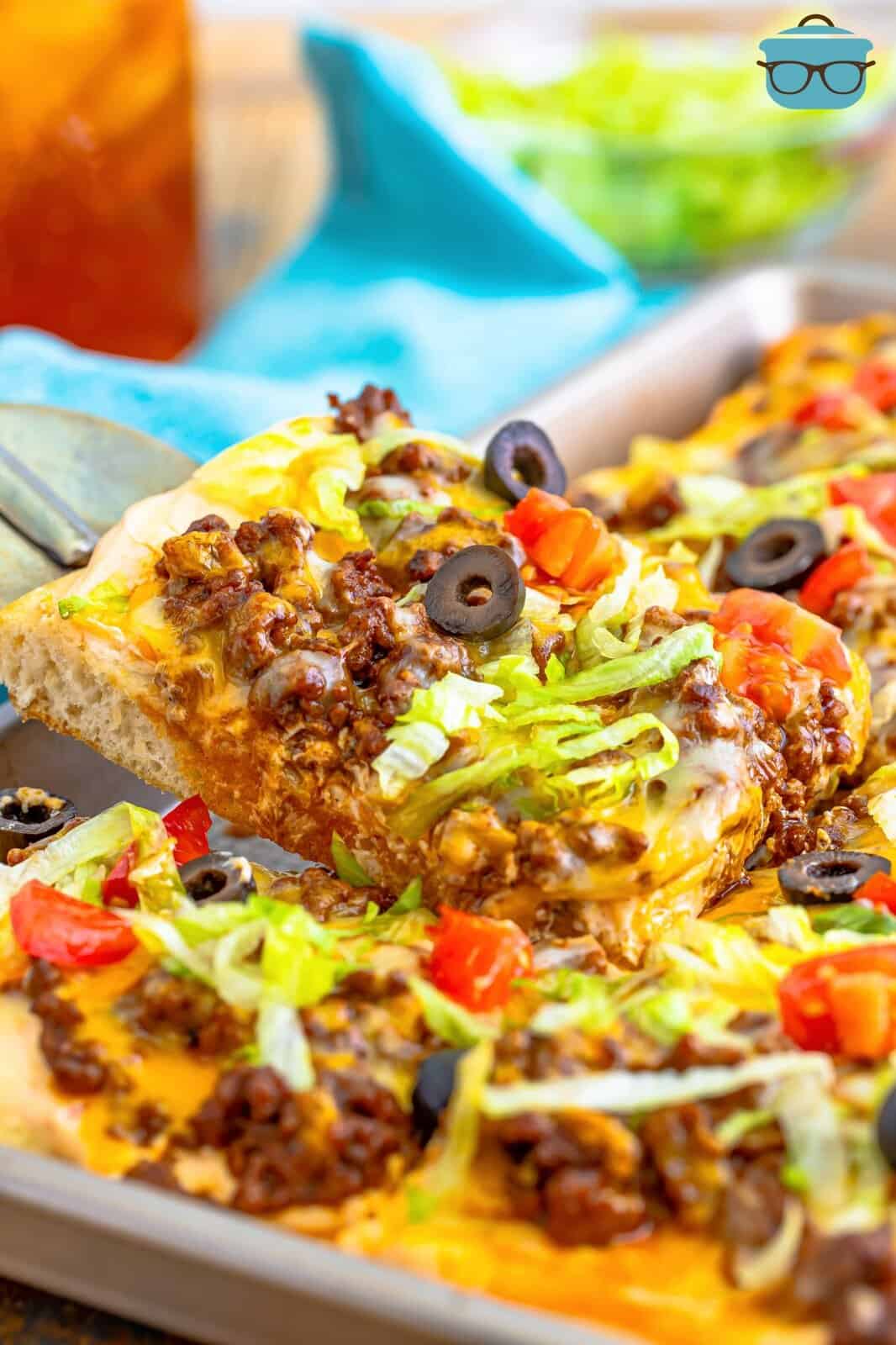 Taco Pizza - The Country Cook