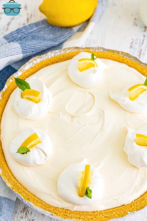 Lemonade Pie - The Country Cook