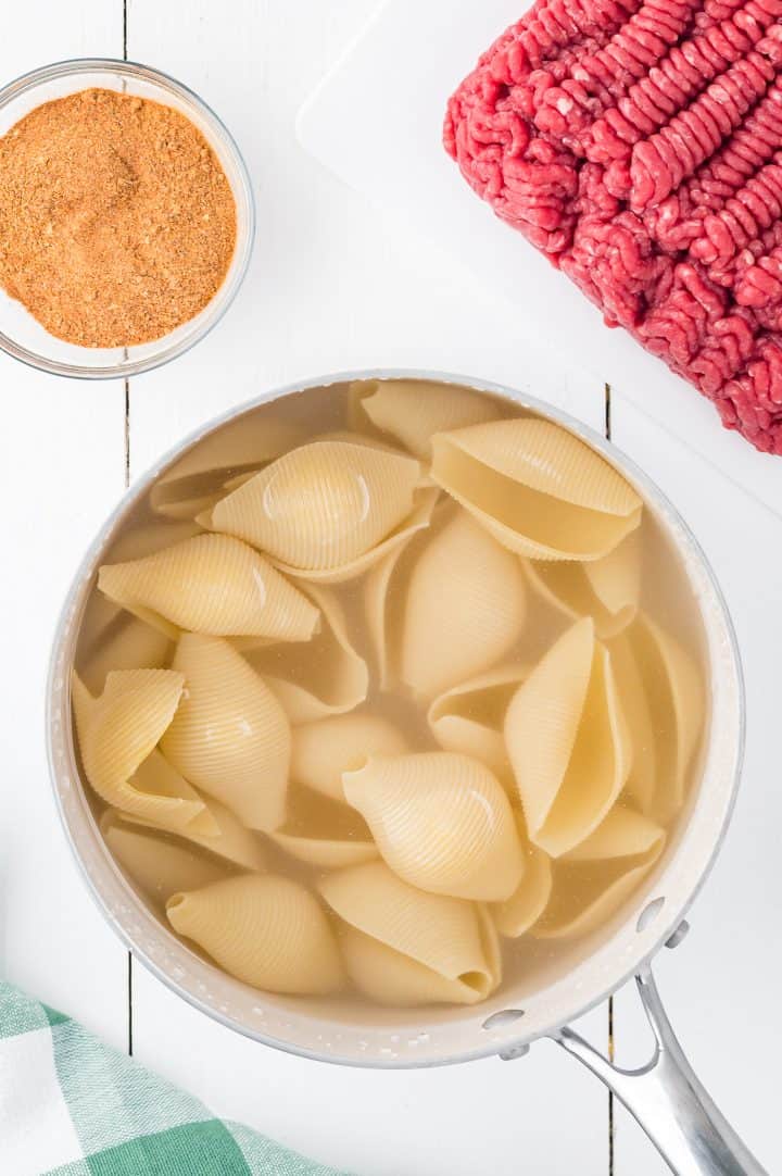 Taco Stuffed Shells - The Country Cook