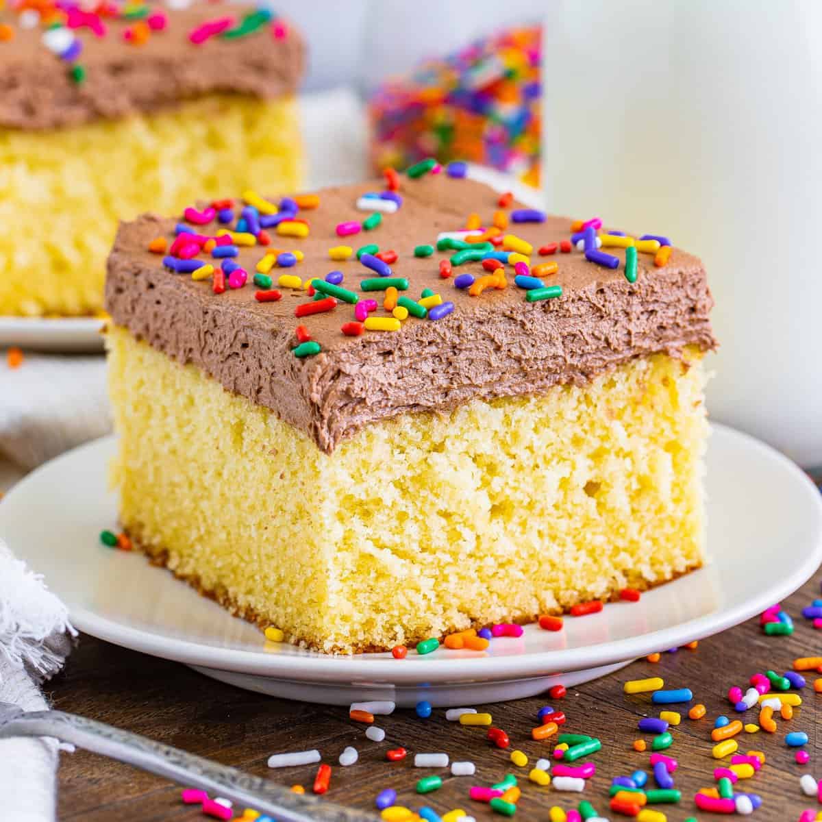 Homemade Yellow Cake