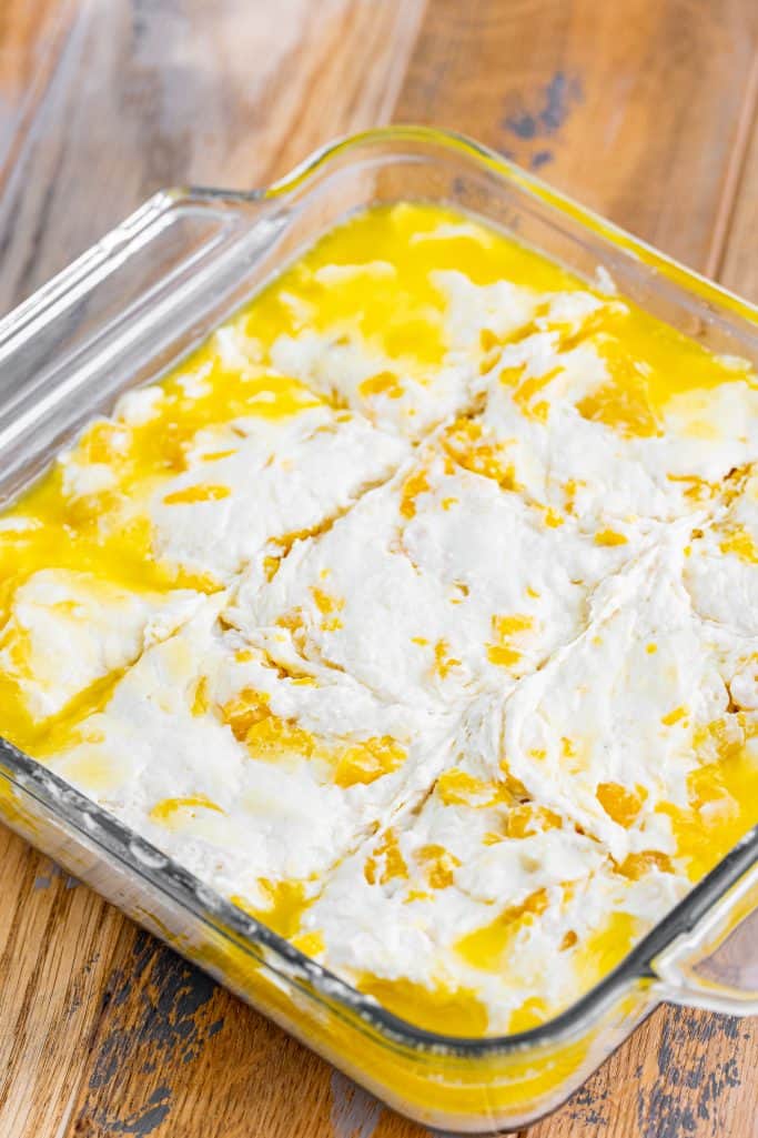 Peach Butter Swim Biscuits (+Video) - The Country Cook