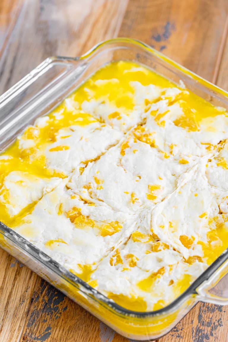 Peach Butter Swim Biscuits (+Video) - The Country Cook