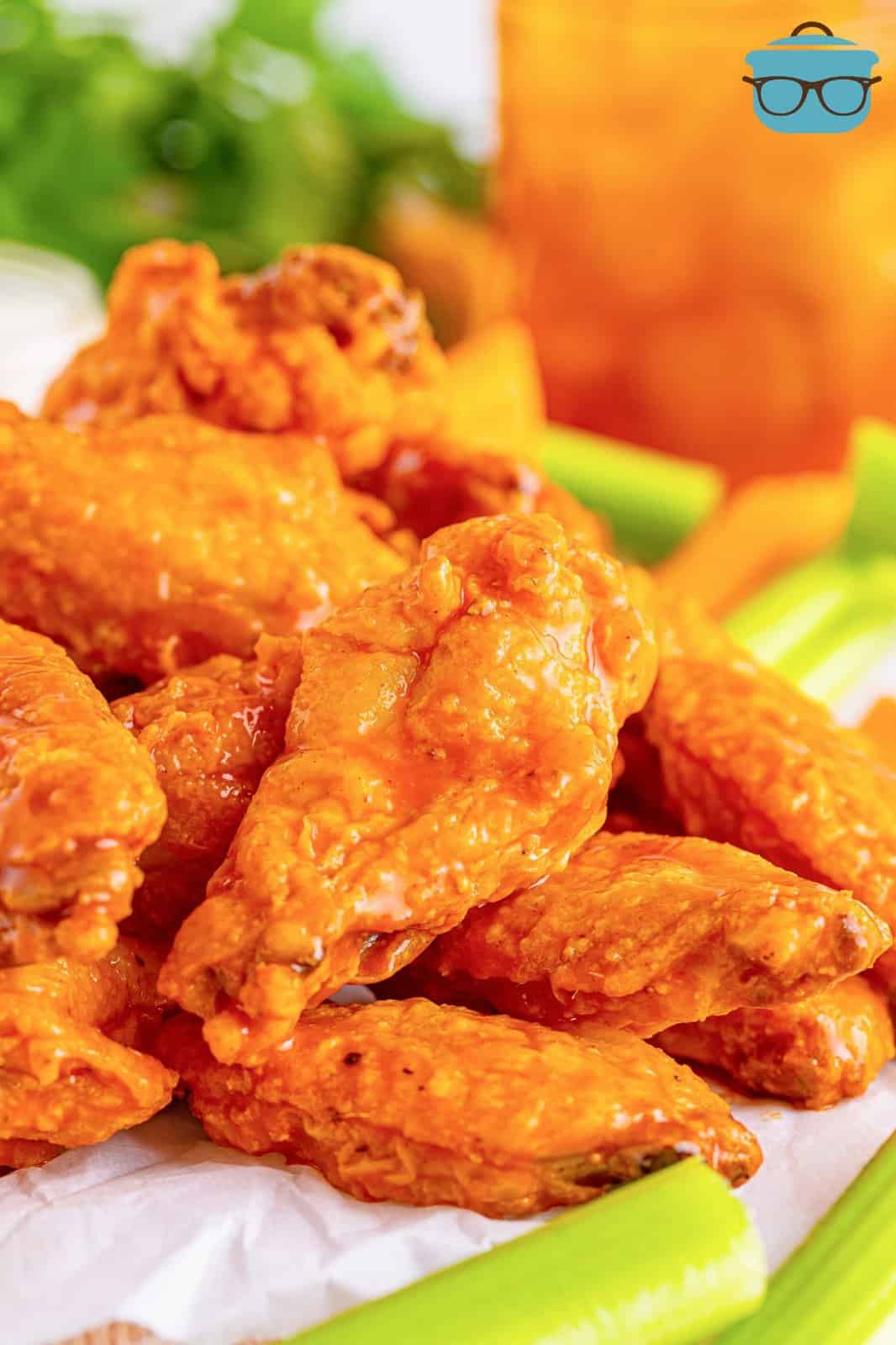 Crispy Baked Chicken Wings - The Country Cook